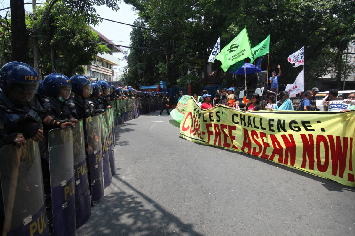 Drop coal, act on climate change, activists urge ASEAN | 350 Pilipinas