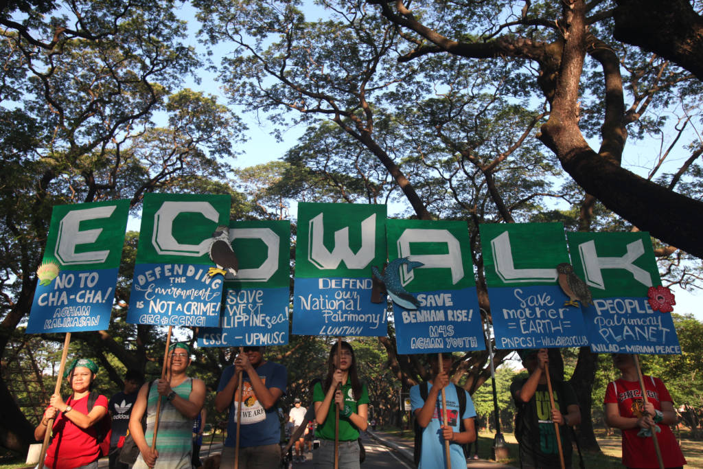Earth Day ‘Eco-walk’ highlights charter change, other threats to PH ...