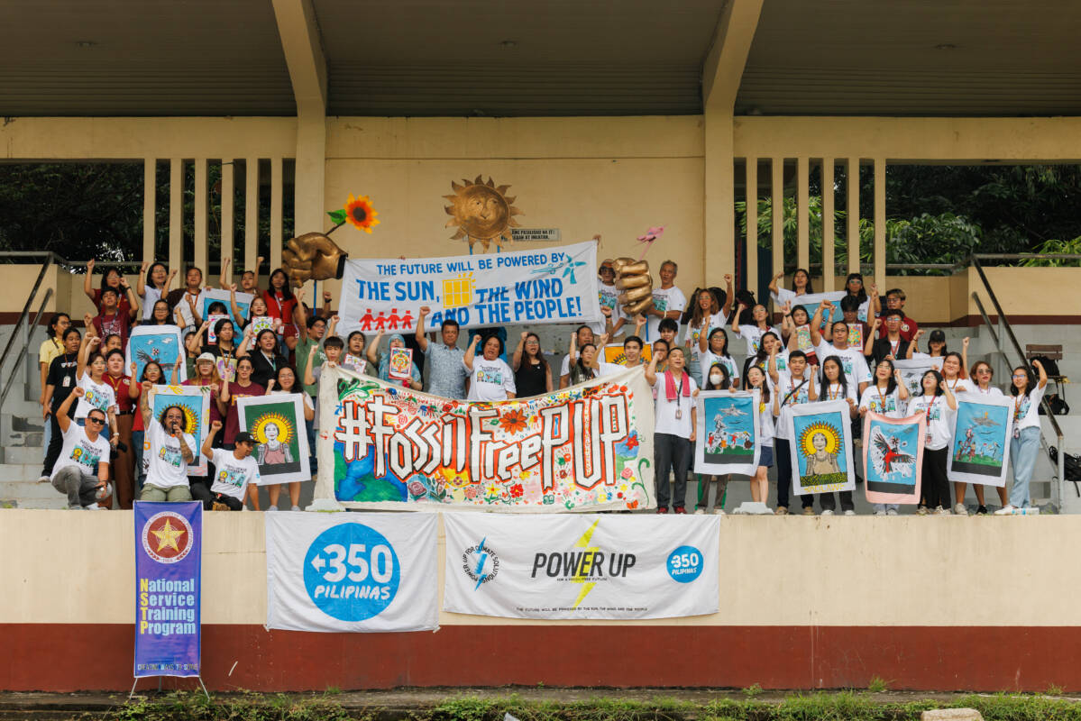 Climate advocates and PUP Community #PowerUp for Climate Solutions ...