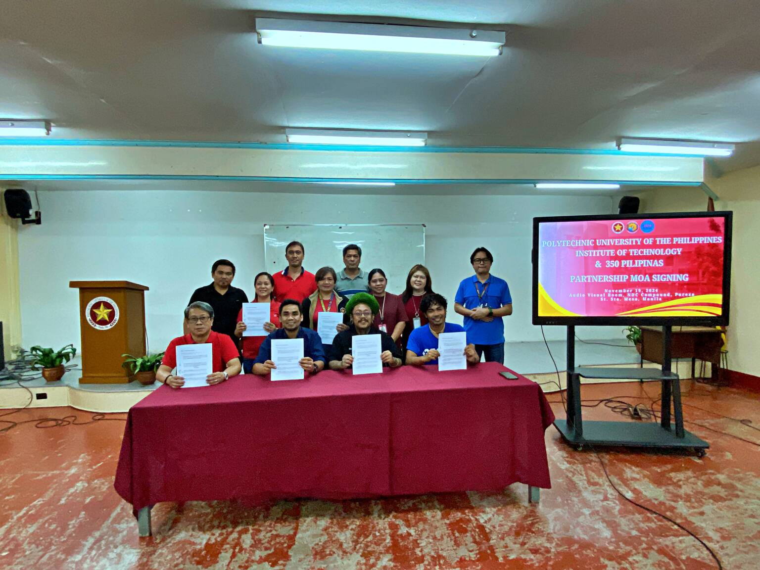 PUP-ITech Partners with 350 Pilipinas Furthering its Commitment to ...